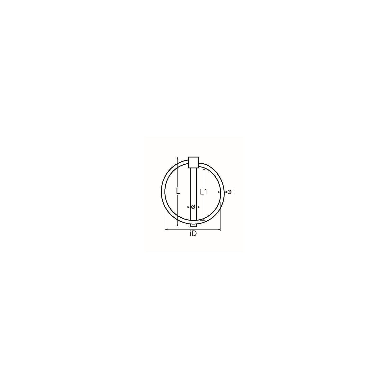 Netze Seile & mehr - Klappsplint mit Ring A4 Splint 7,4mm - Netze, Se ...